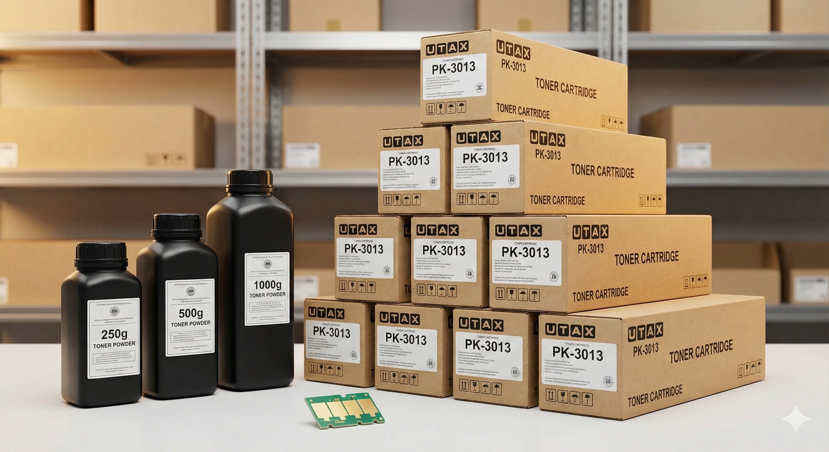 Utax P4021dn , P4021dw yazıcılar için PK-1013 Toner Rehberi