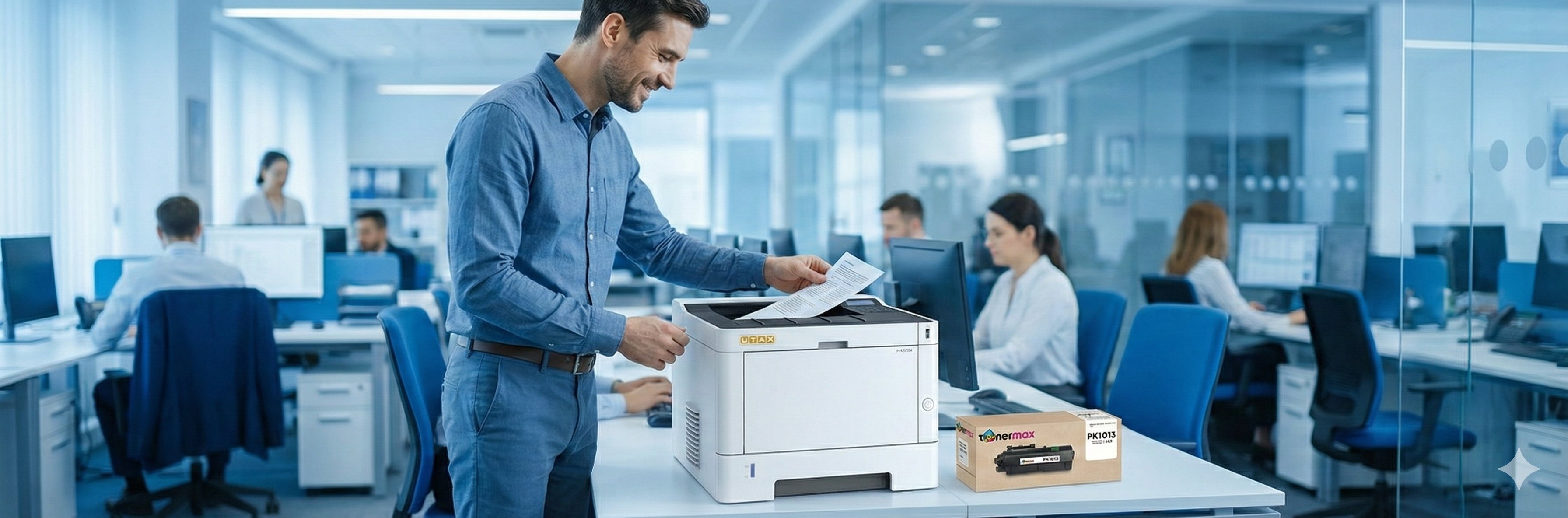 Utax P4021dn , P4021dw yazıcılar için PK-1013 Toner Rehberi